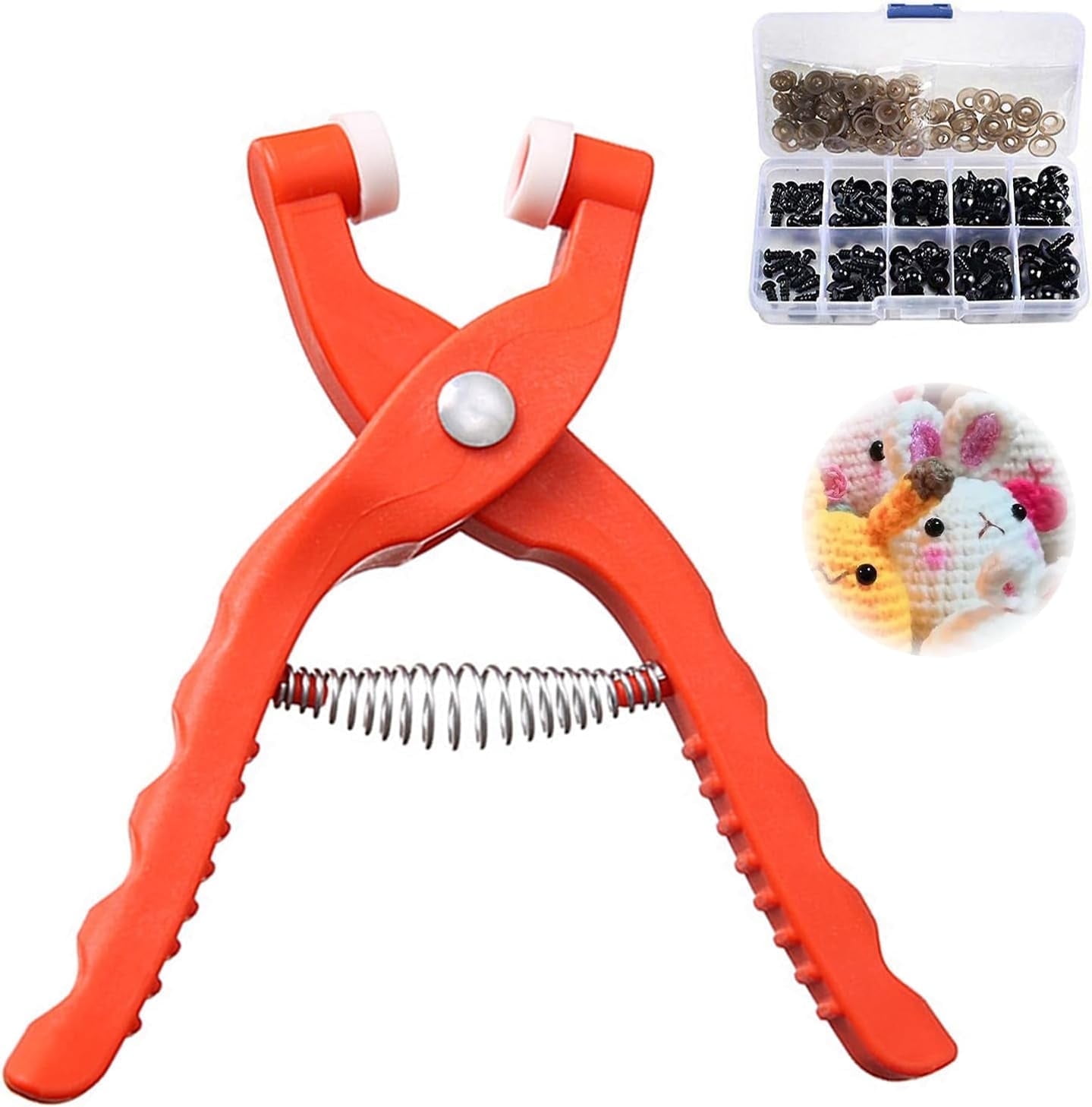 Eye Snapper Crochet Tool, Safety Eye Tool, Auxiliary Tool for Attaching ...