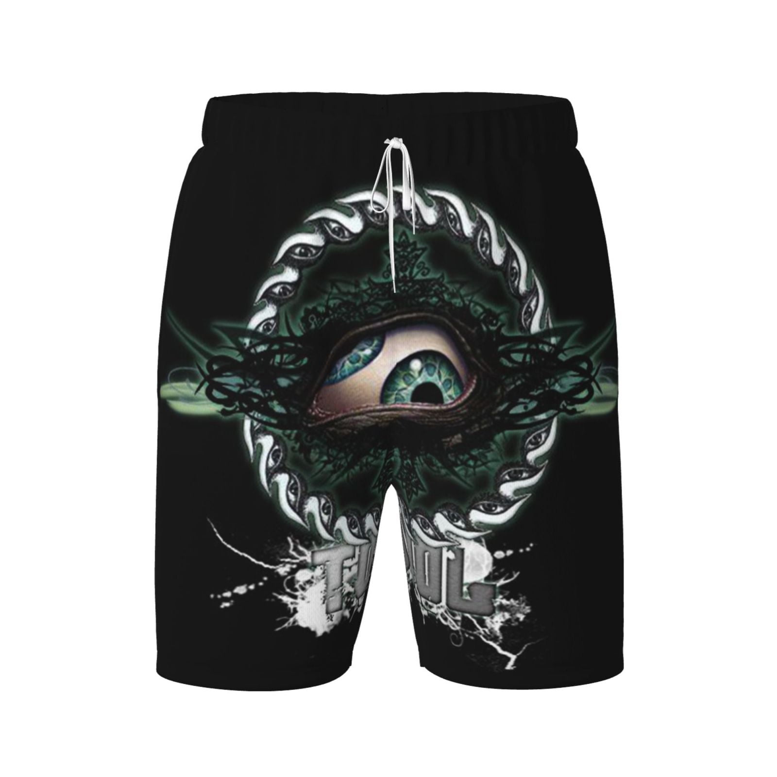 Eye Tool Band Music Teen Swim Trunks Summer Beach Board Shorts Quick ...