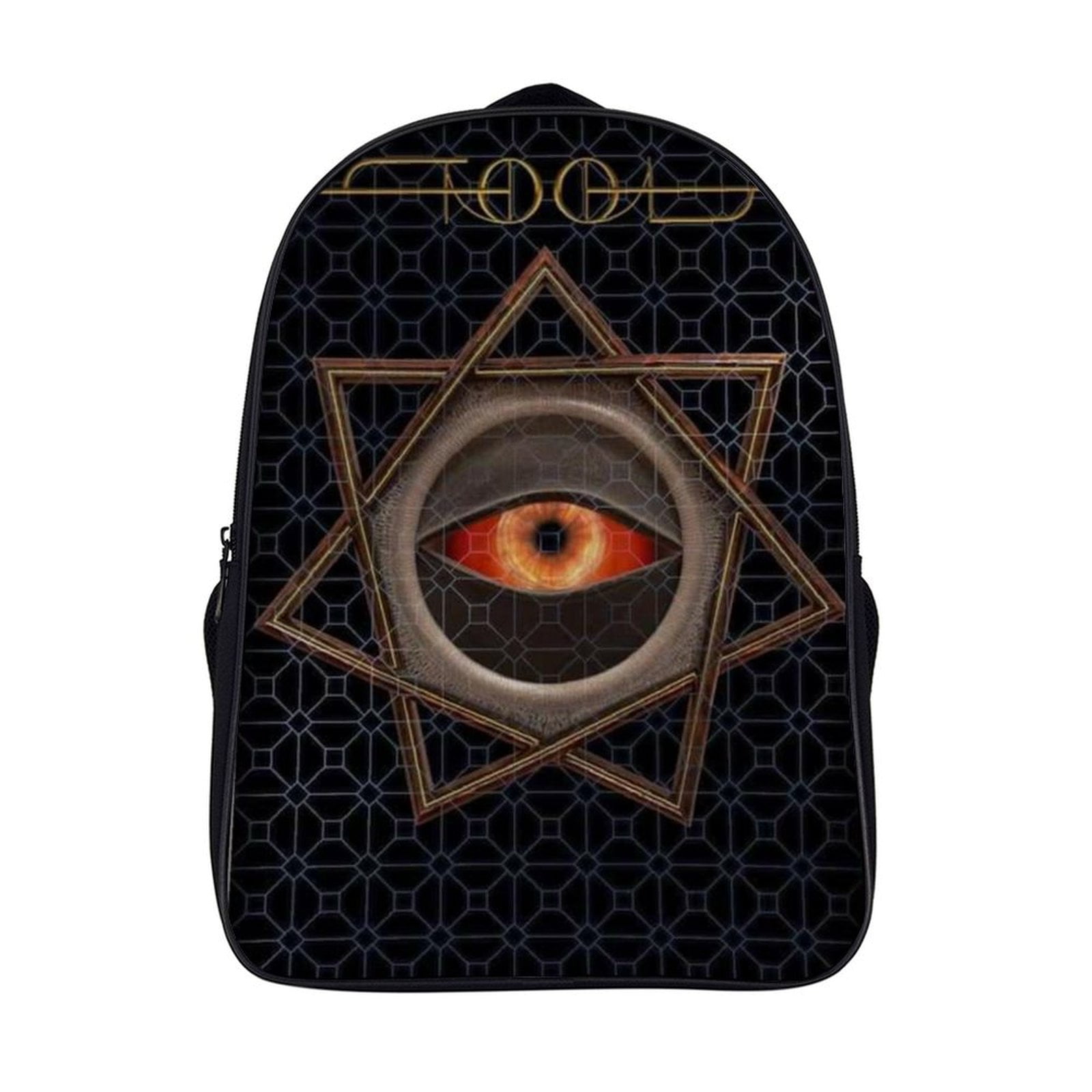 Eye Tool Band Rock Unisex Backpack Schoolbag Bookbag 2 Compartment ...