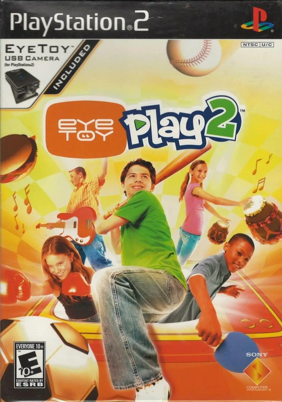 Eye Toy Play 2 with Camera PS2 (Brand New Factory Sealed US Version ...