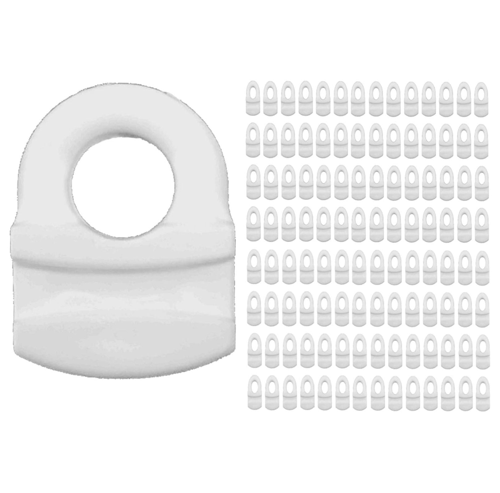 Eye Type Curtain Slide Curtain Glides Sliders Slide, and Type C (112 ...