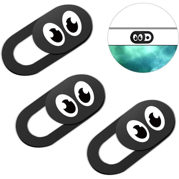 Eye Webcam Cover Slider 0.7Mm Thin - Web Camera Cover Fits Laptop ...