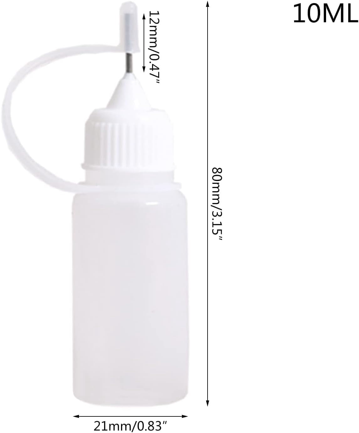 Eye drops applicator Eye drops dropper 10pcs 10ml Tip Applicator Bottle ...