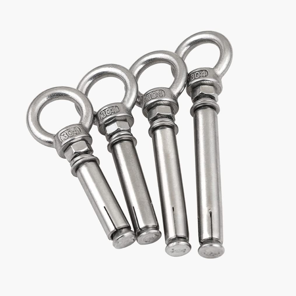 Eye expansion bolts M6 M8 M10 M12 M14 Ring drive male screw nut hook combination nail fasteners ...