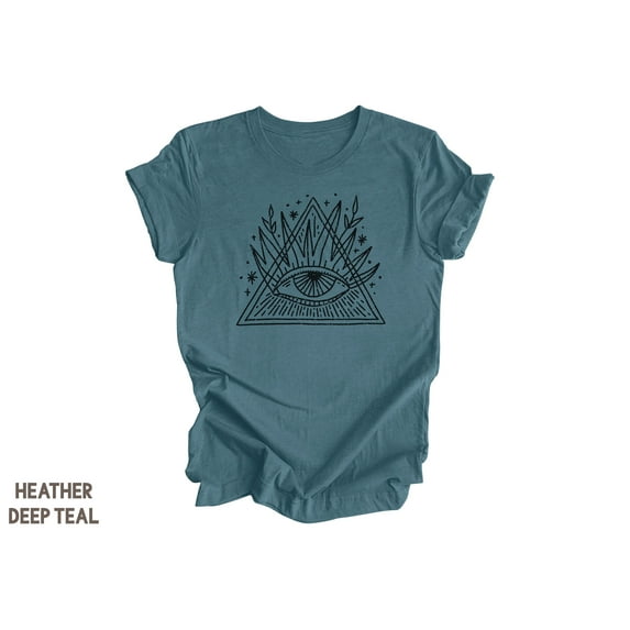 Eye of Providence T-shirt All Seeing Eye Shirt Pagan Clothing Wiccan ...