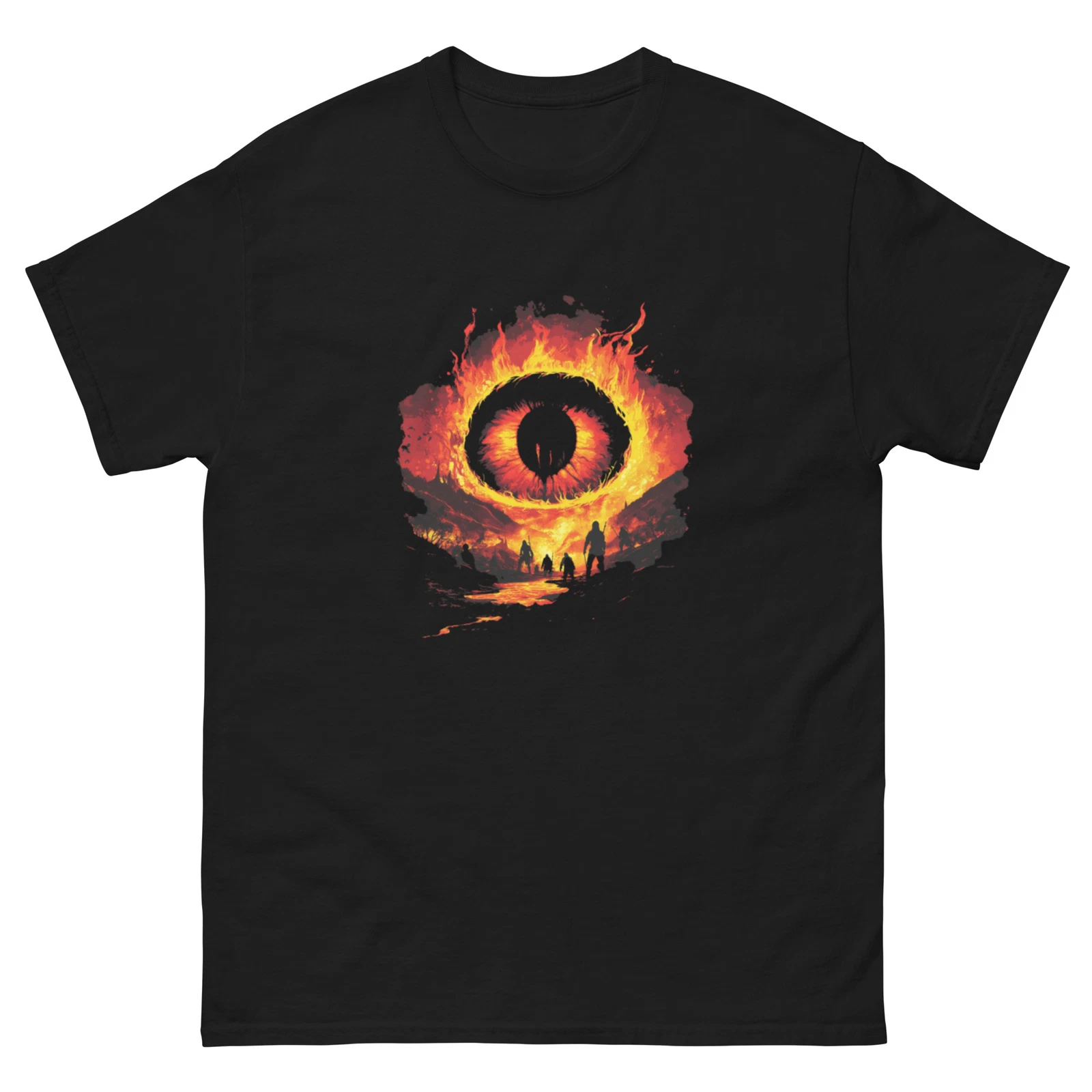 Eye of Sauron Lord of the Rings Tee, Movie Villain Shirts, LOTR Sauron ...