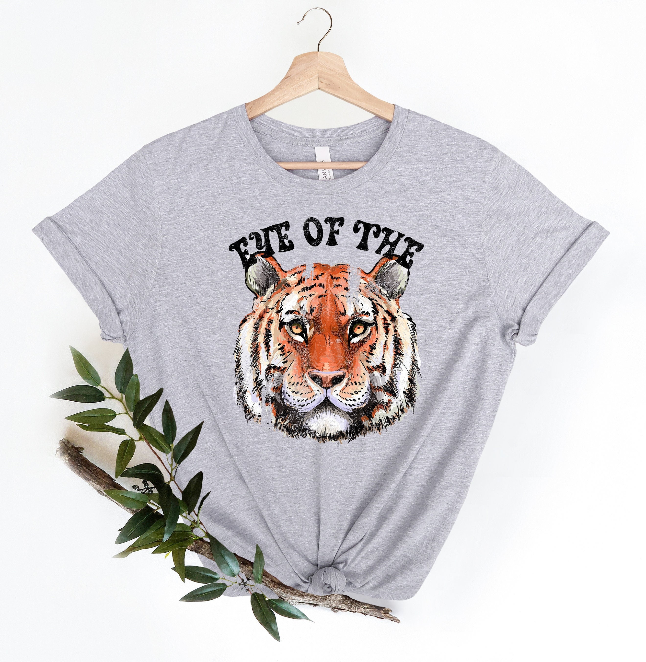 Eye of the tiger Shirt Tiger Tshirt Tiger Shirt Women cute Animal Shirt ...