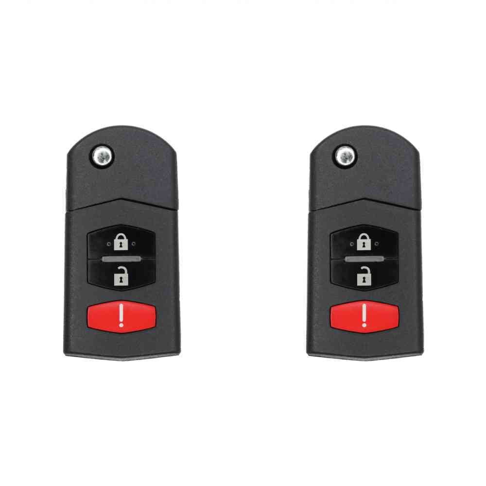 Eye4Techs Replacement Flip Key Fob for Mazda 3 2010-2013 FCC Part ...