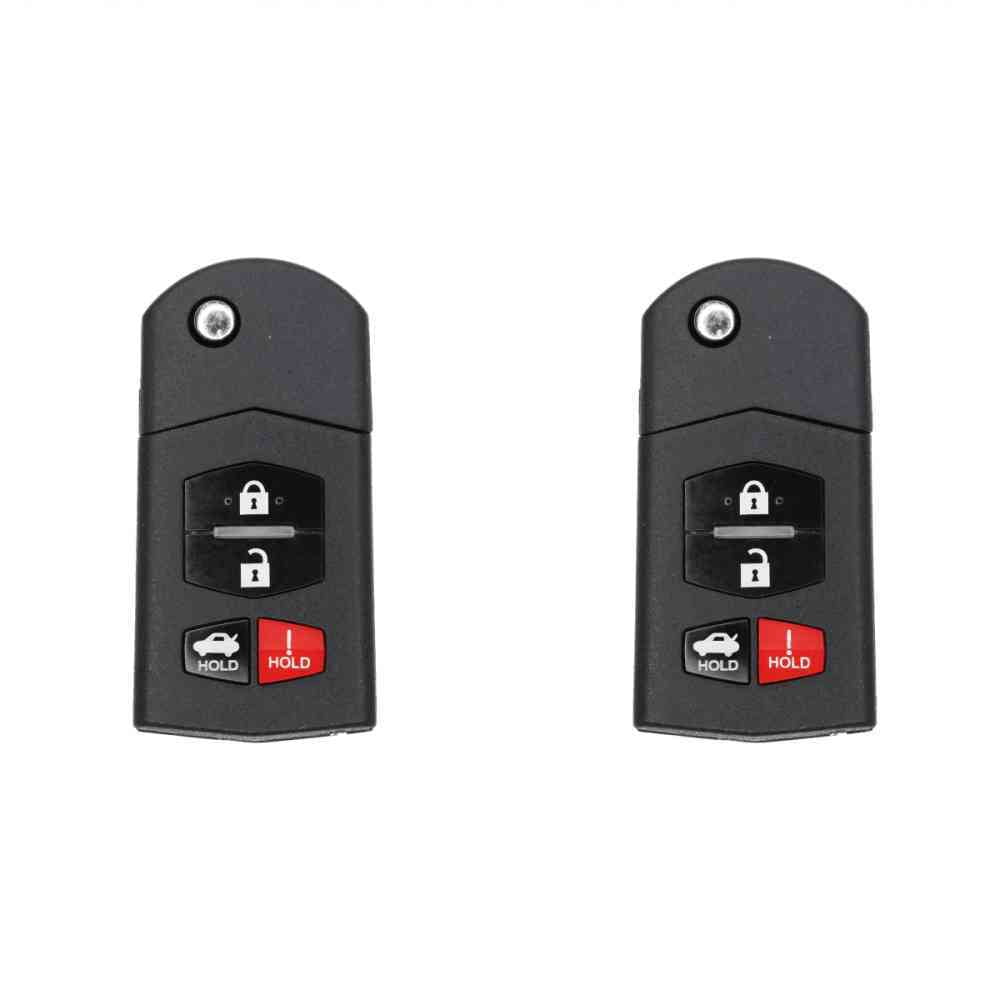 Eye4Techs Replacement Flip Key Fob for Mazda 6 2008 FCC KPU41788 Part ...