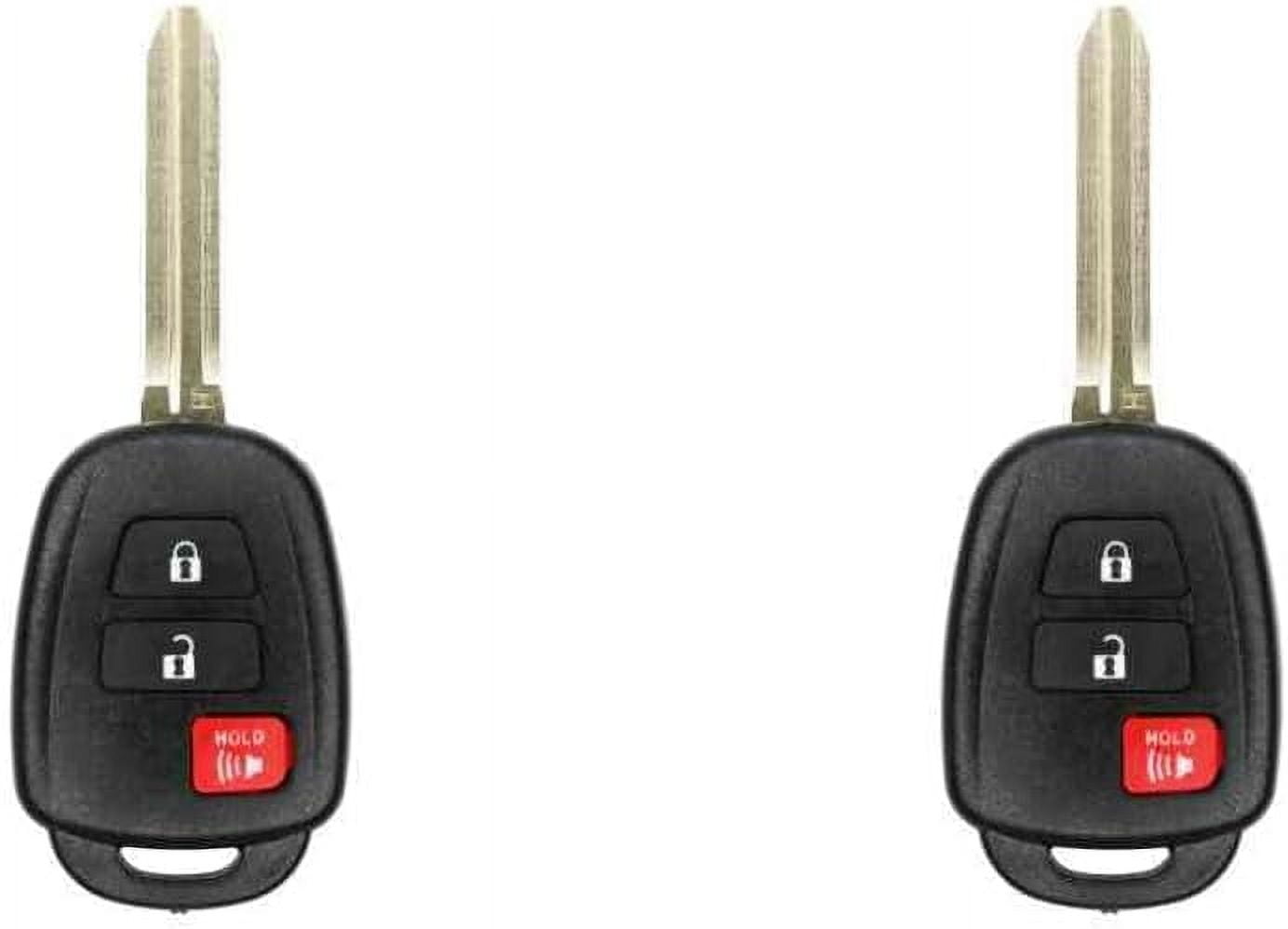 Keys4Less Replacement Keyless Remote Head Key Fob for Toyota Prius C ...