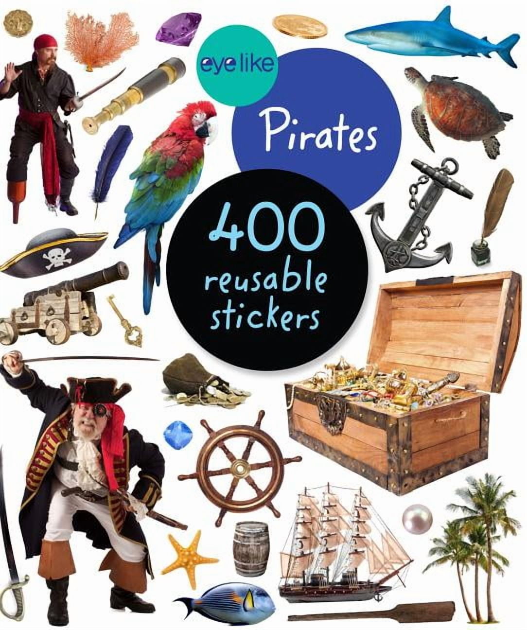 EyeLike Stickers: Pirates - Paperback - Walmart Business Supplies