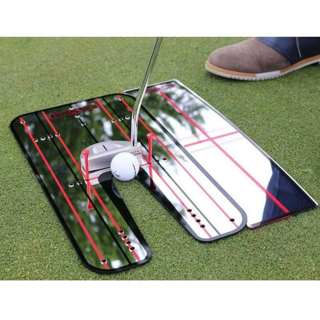 EyeLine Golf Large Putting Alignment Shoulder Mirror - Portable Aids to ...