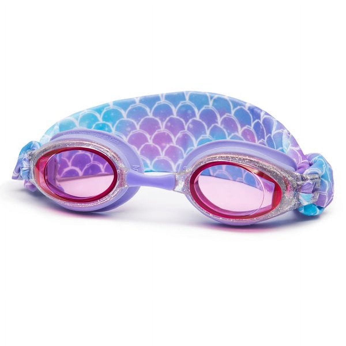 EyePop Mermaid Fabric Strap Goggles for Children, Blue/Purple Unisex ...