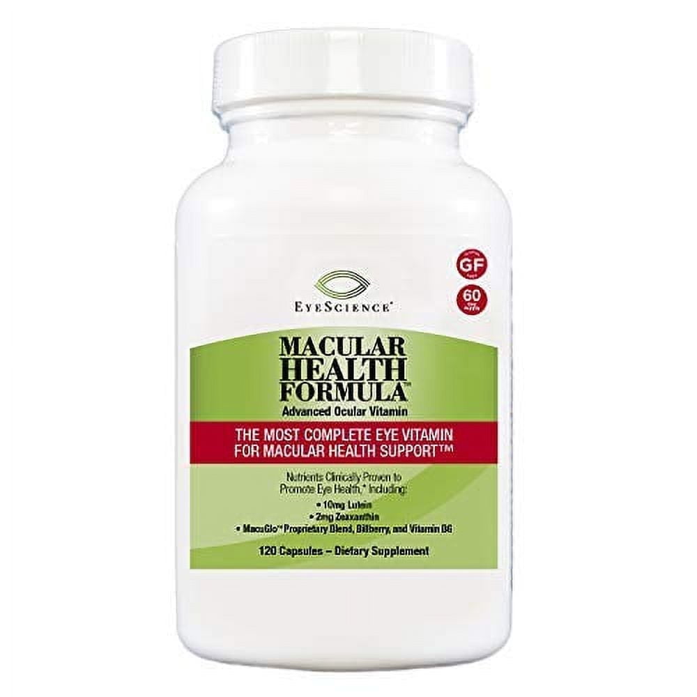 EyeScience Eye Optic Macular Health Formula with Lutein, Zeaxanthin ...