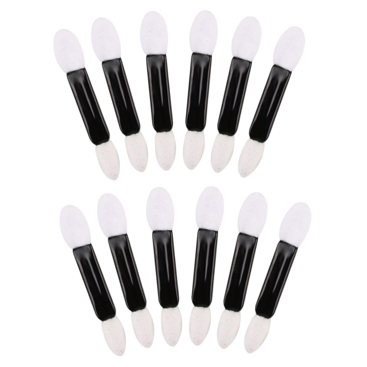 EyeShadow Sponge Applicator 100 Pcs White The Face Miss Smudge Brush ...