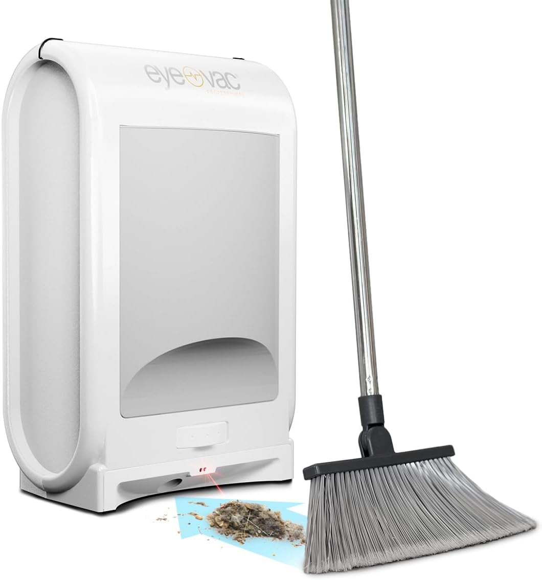 EyeVac Pro Touchless Vacuum Automatic Dustpan - Ultra Fast & Powerful ...