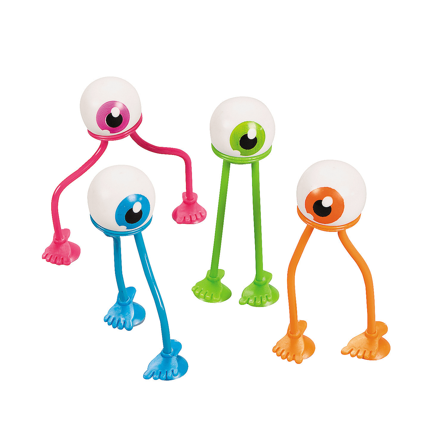Eyeball Bendable W/Suction Feet - Toys - 24 Pieces - Walmart.com