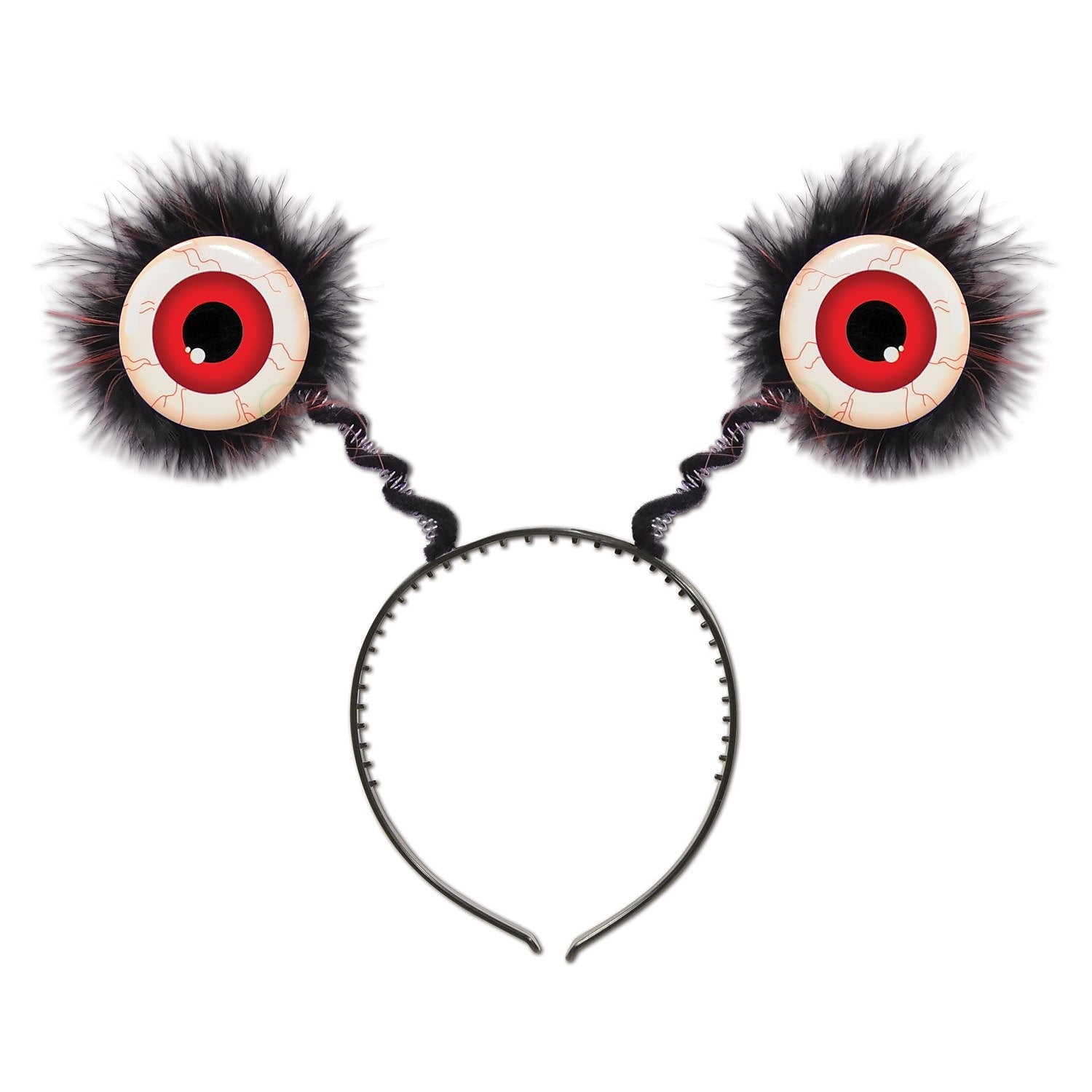 Bouncy Halloween Red Eyeball Boppers Headband Costume Accessory ...