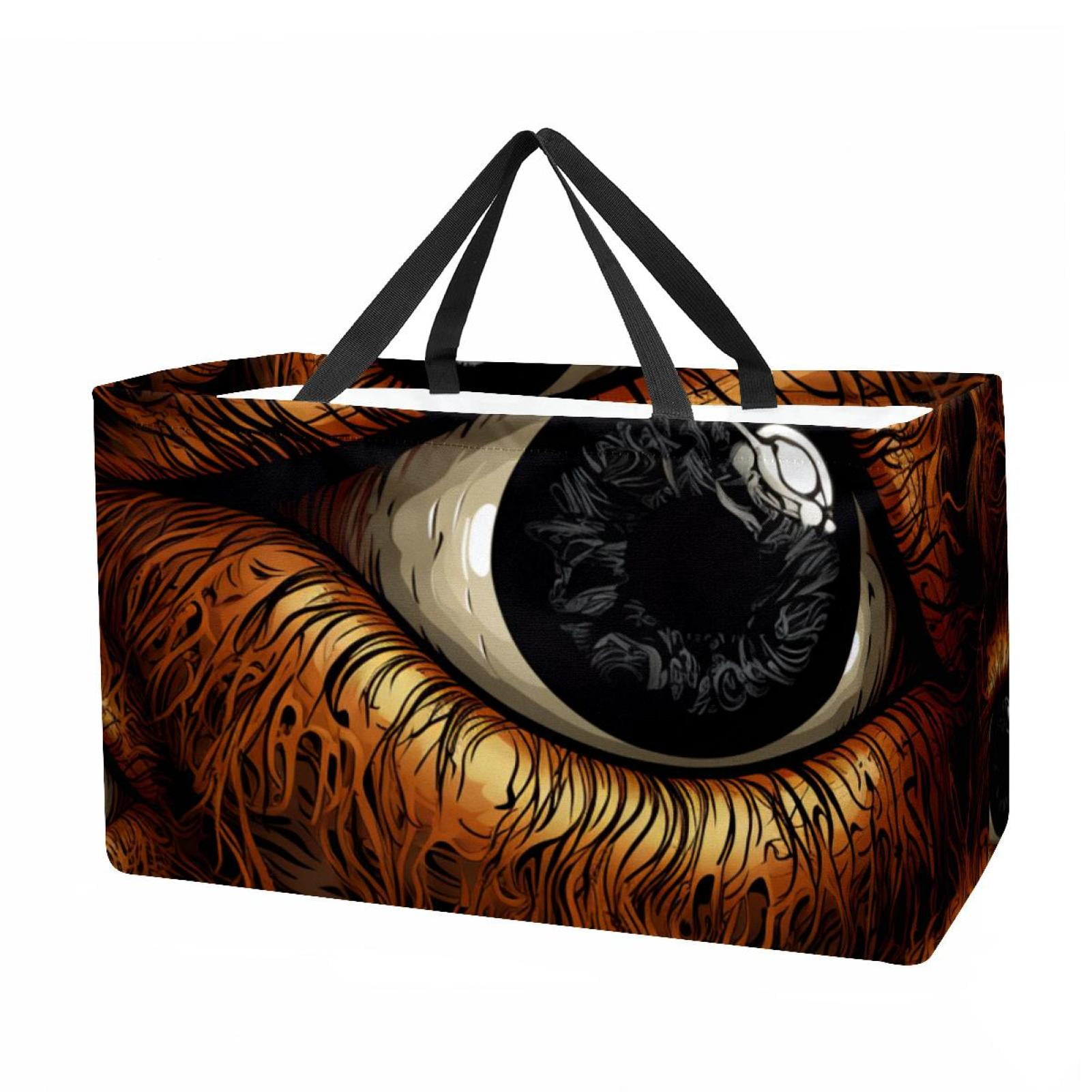 Eyeball Large Capacity Reusable Foldable Oxford Cloth Toy Basket ...