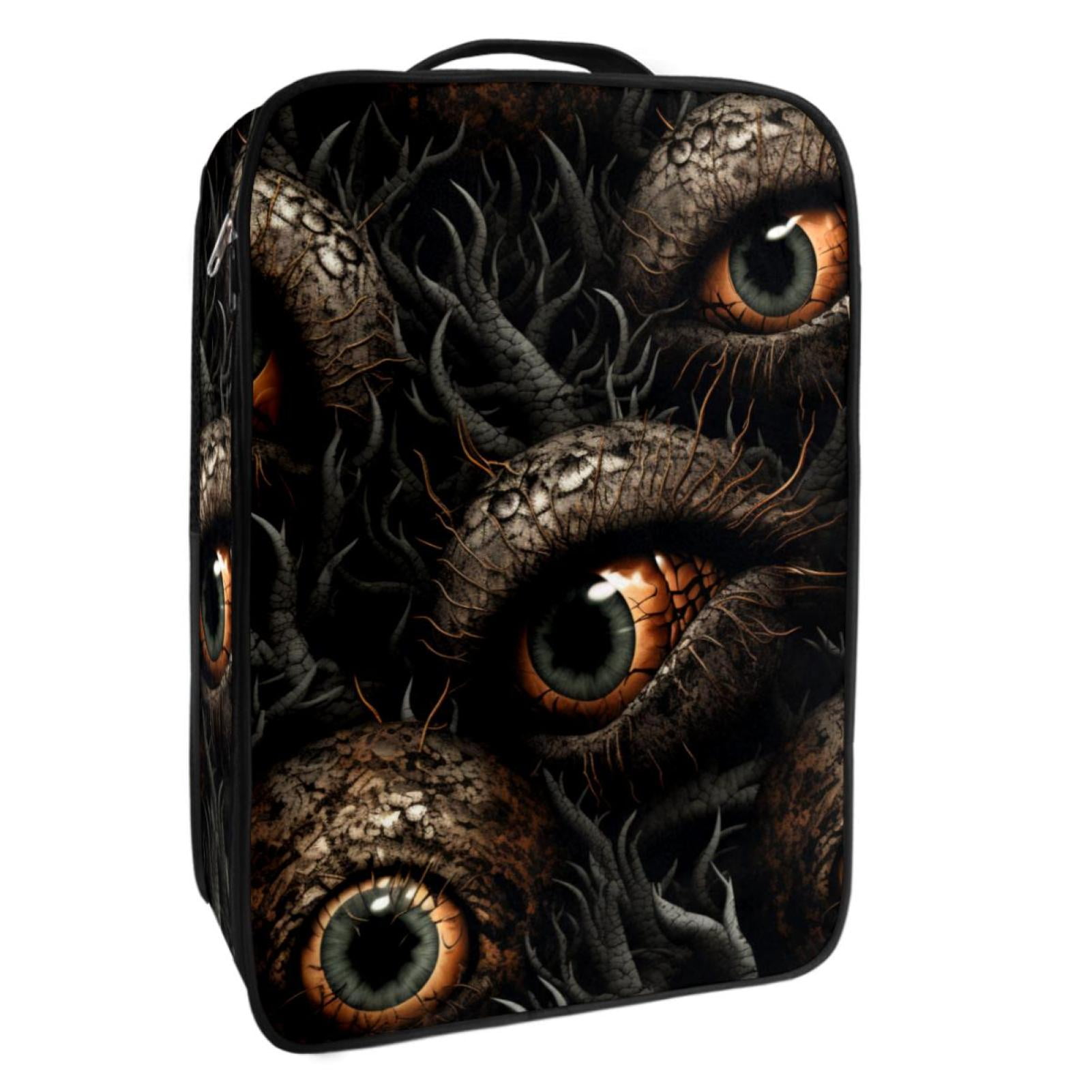 Eyeball Polyester Shoe Container Organizer Box - 23x31cm/9x12in Size ...
