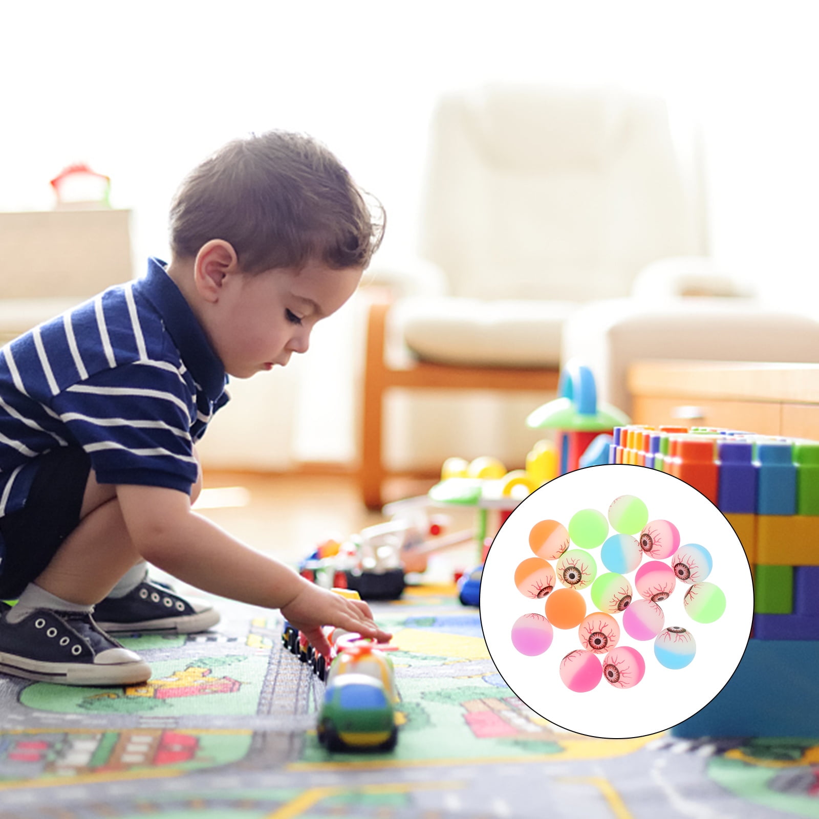 Eyeballsballs Balls Scary Bouncy Eyeball Plasticpong Haunted House ...