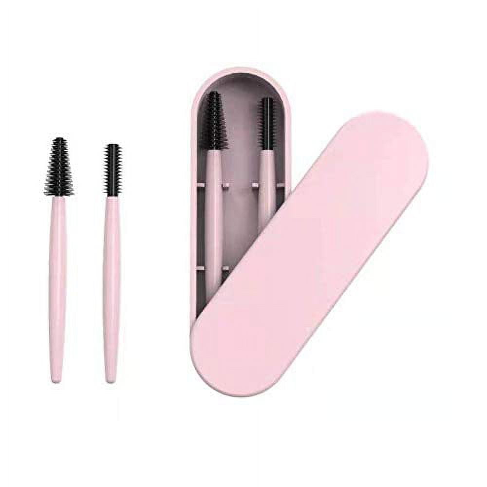 Eyebrow And Eyelash Brush OIF8 Reusable With Case, Spoolies, for ...