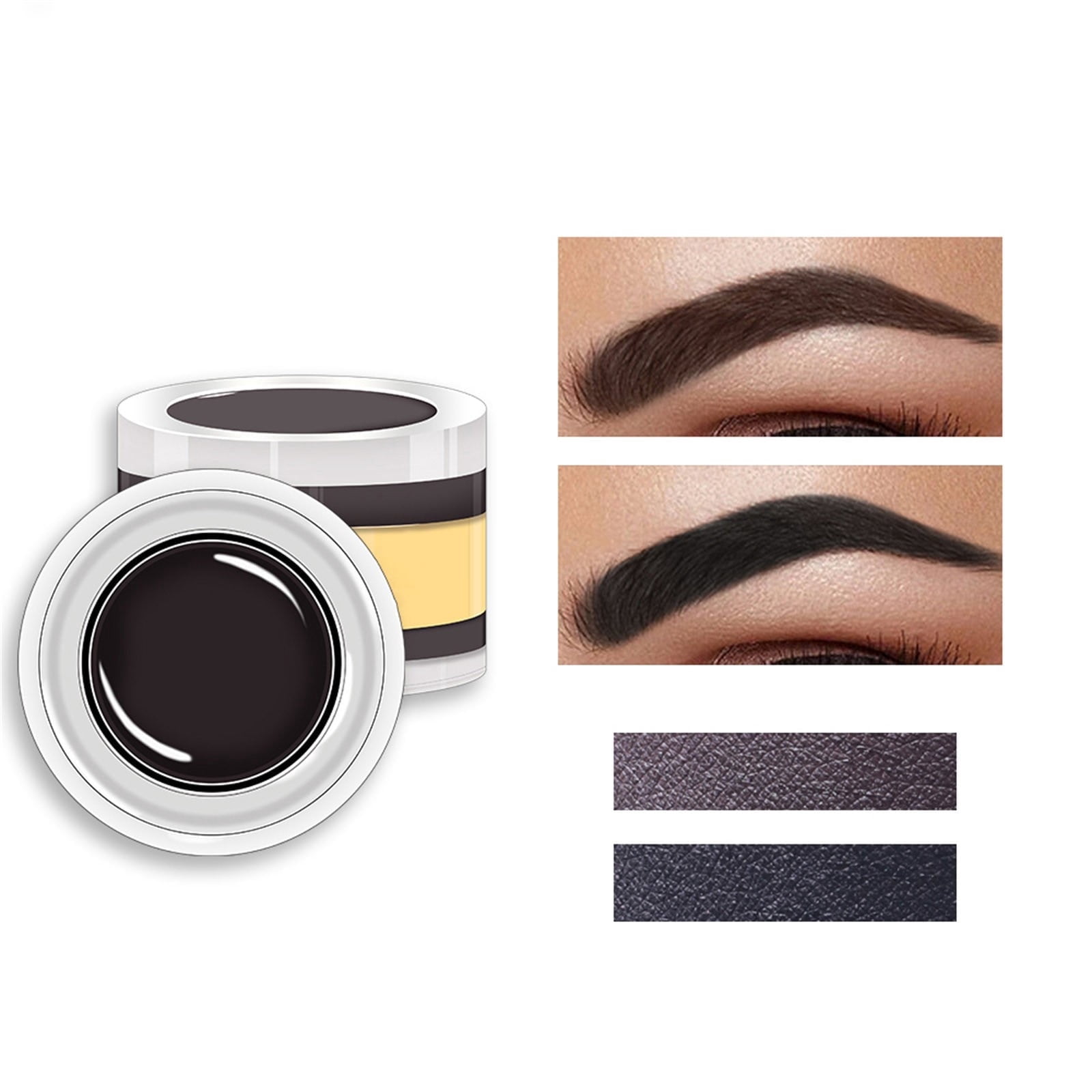 Eyebrow Brow Color Long Lasting Waterproof Eyebrow Pomade Gel Eyebrows ...