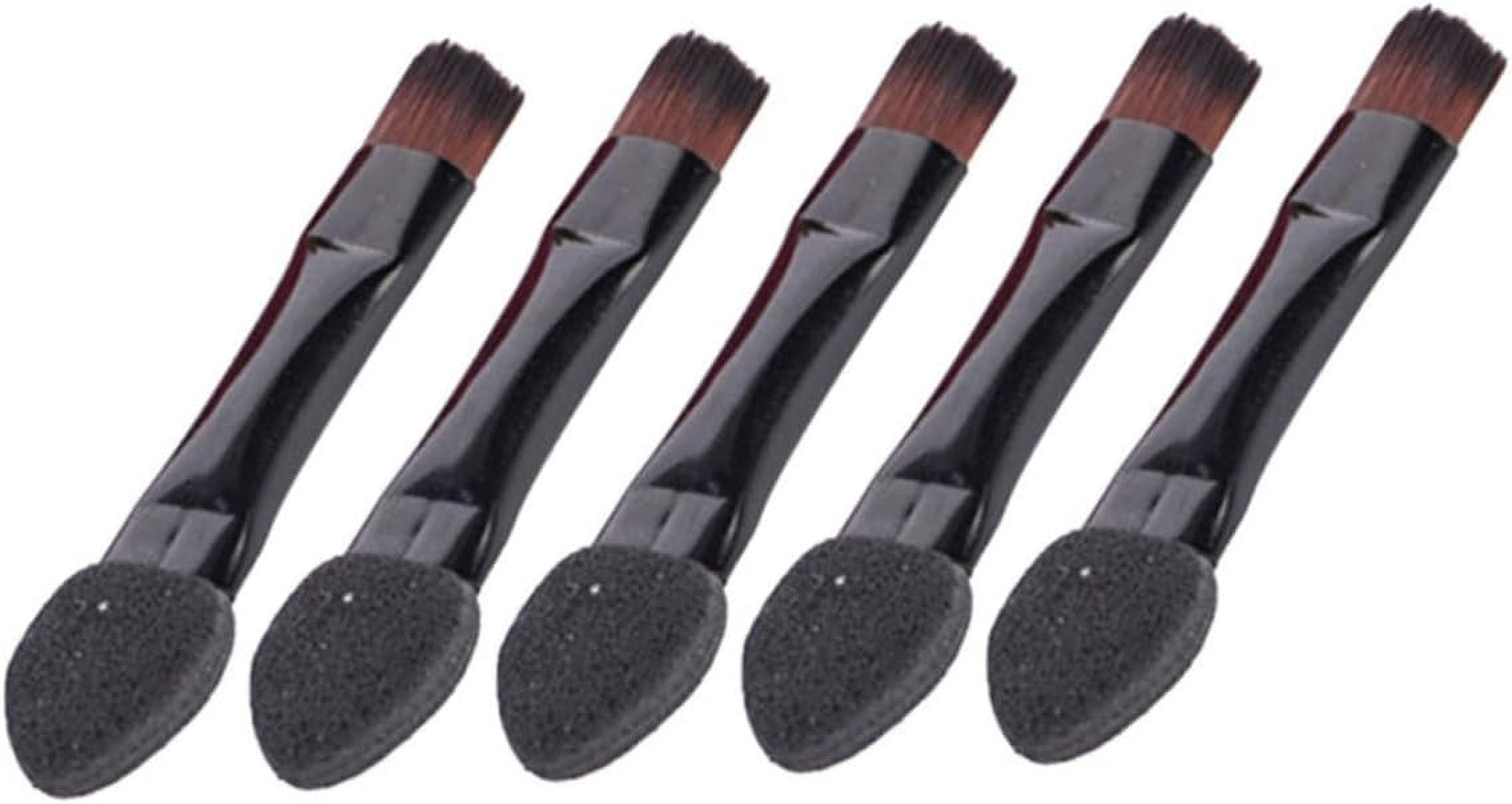 Eyebrow Brush 50pcs double ended makeup brush makeup brushes black ...
