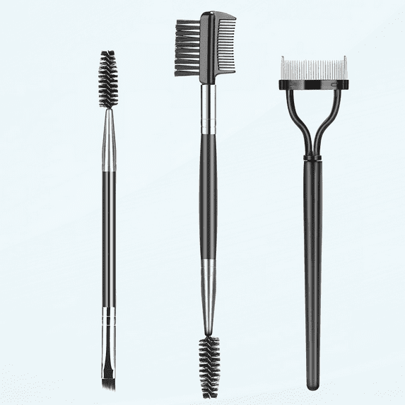Chenzhuo Eyebrow Brush, Eyelash Separator, Angled Brow Comb, Spoolie ...