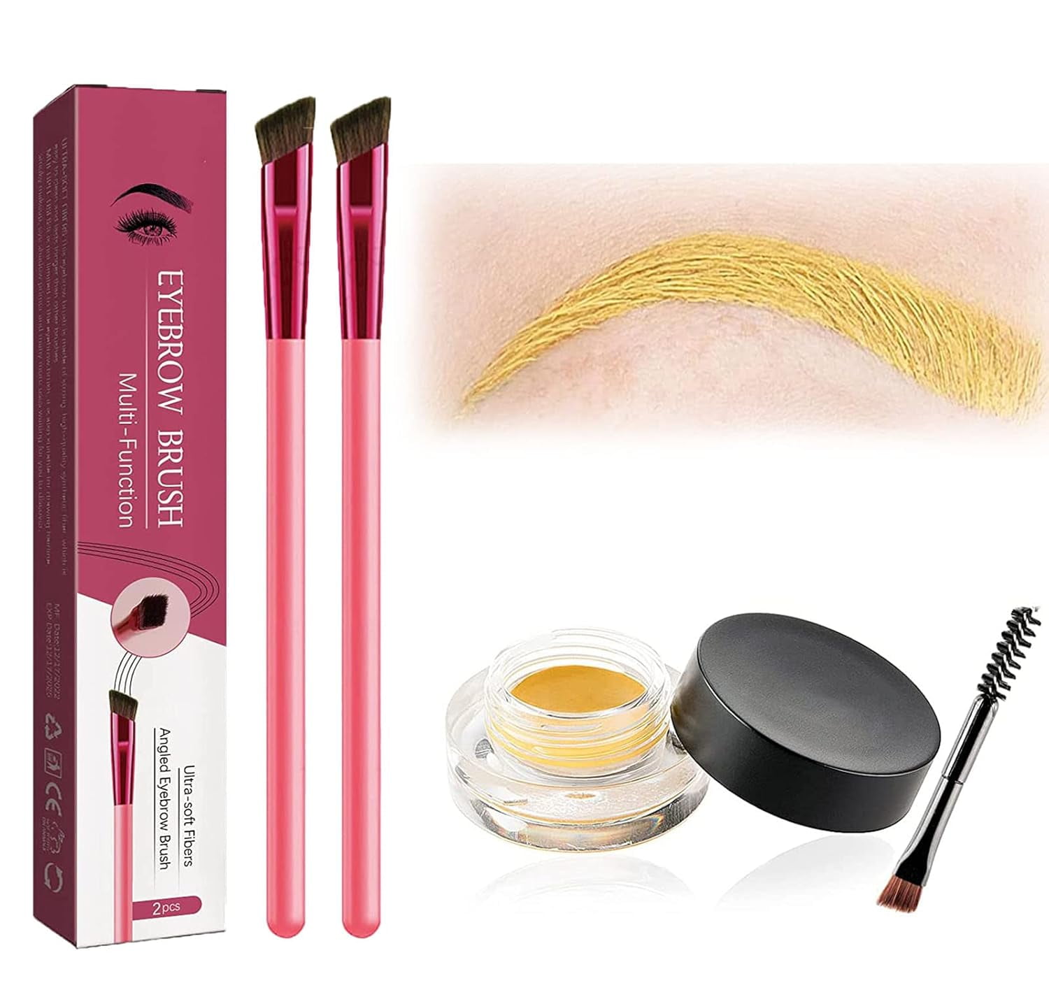 Eyebrow Brush, Home Eyebrow Care Kit 4D Laminated, 4D Laminated Brow ...
