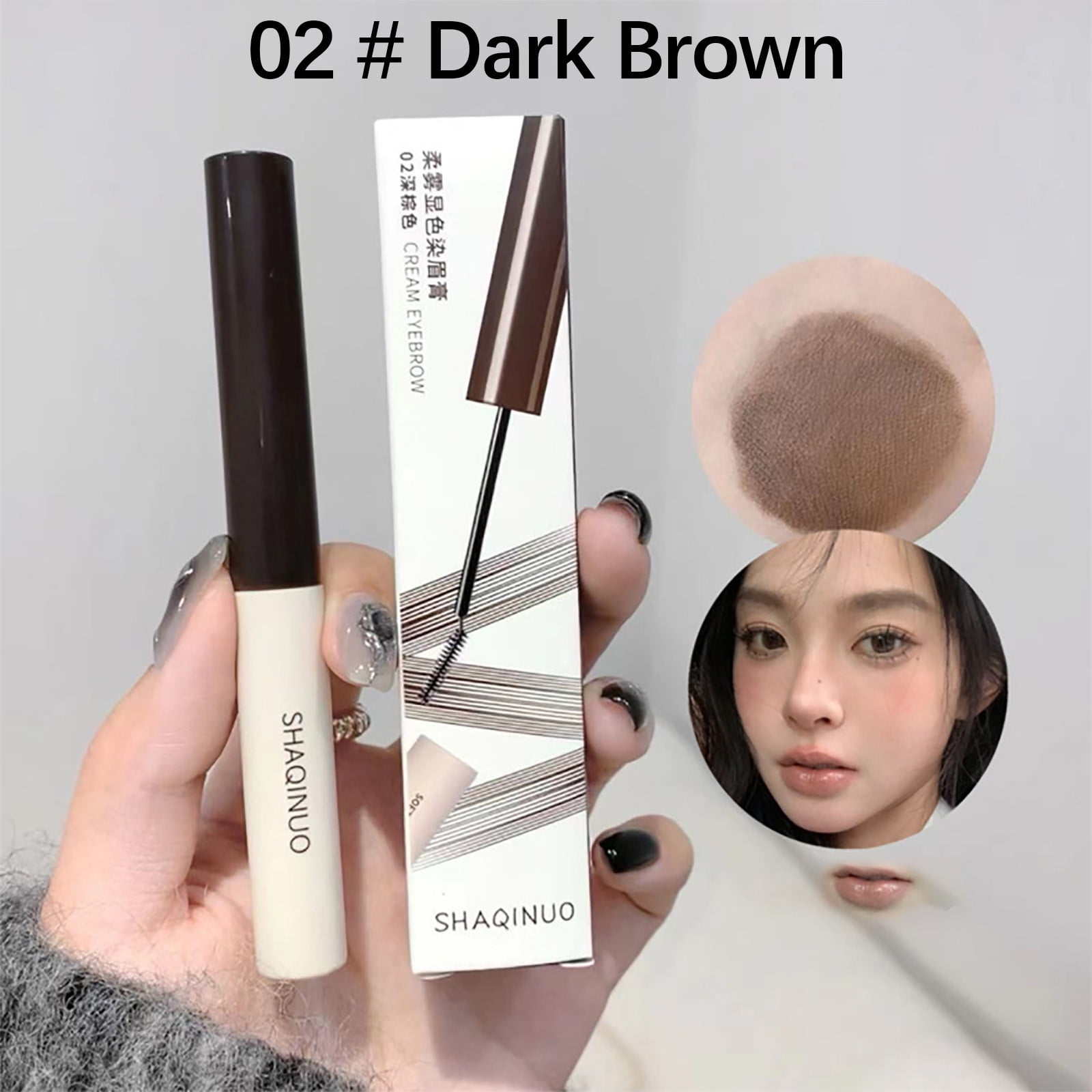 Eyebrow Cream Soft Mist Color-Dyed | Long-Lasting Sweatproof Formula ...