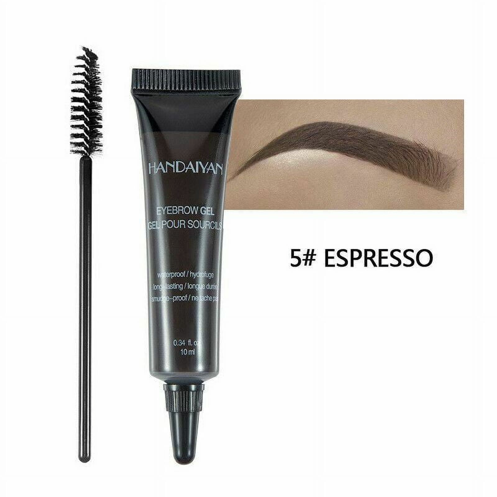 Eyebrow Dye Tint Gel Eye Brow Mascara Cream With Brush Kit Waterproof 5 ...