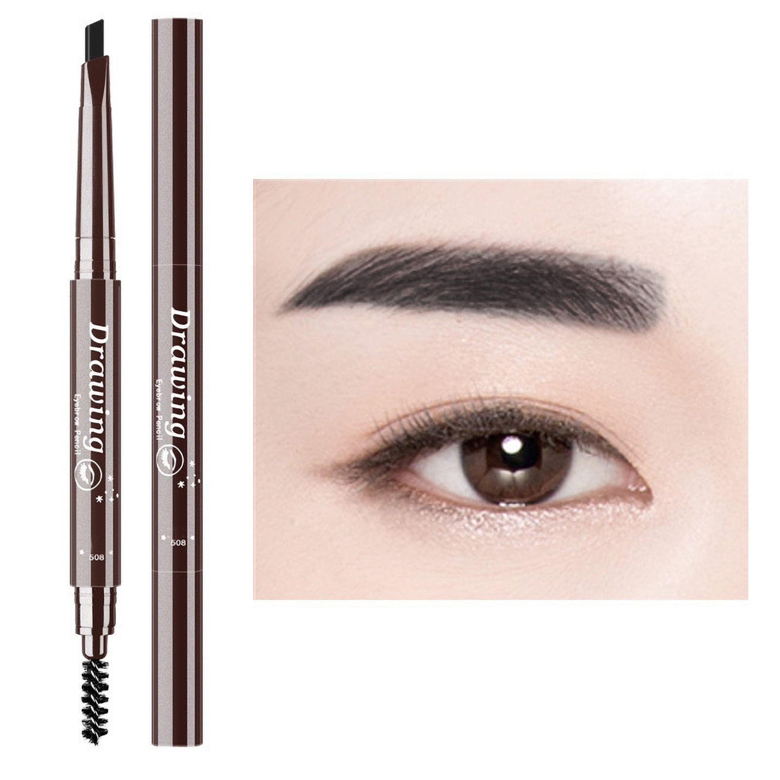 Eyebrow Gel Dark Peel 7-color Double-headed Eyebrow Pencil Is Easy To ...