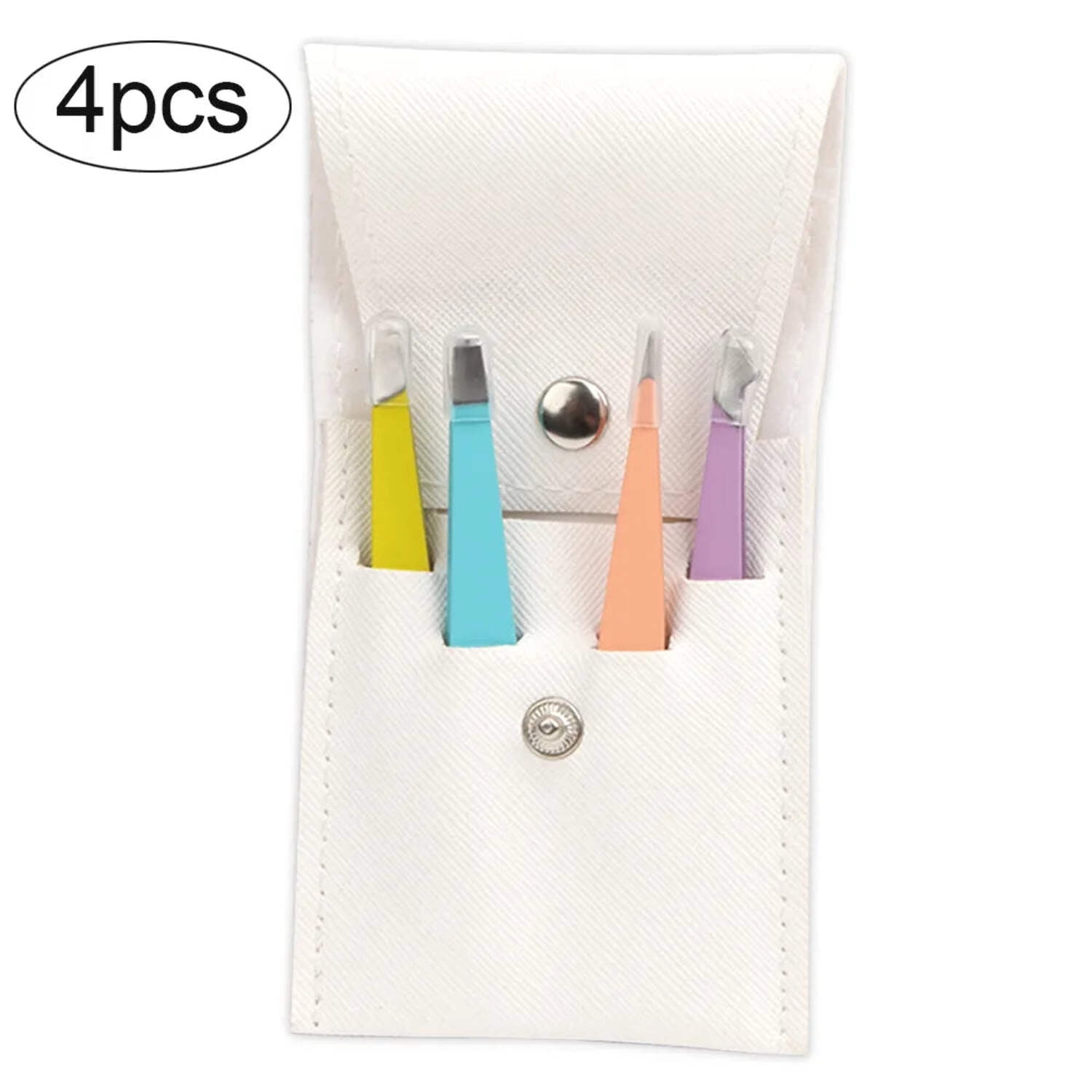 Eyebrow Hair Removal Tweezers Stainless Steel Eyelash Clip Professional ...