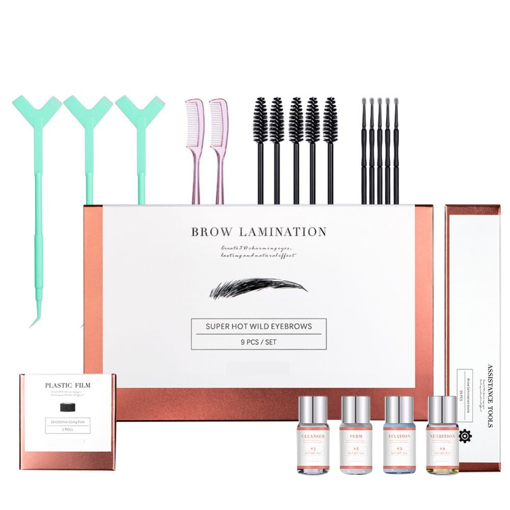 Eyebrow Lamination Kit, Brow Lamination Kit, DIY Eye Brow Perm Kit at ...