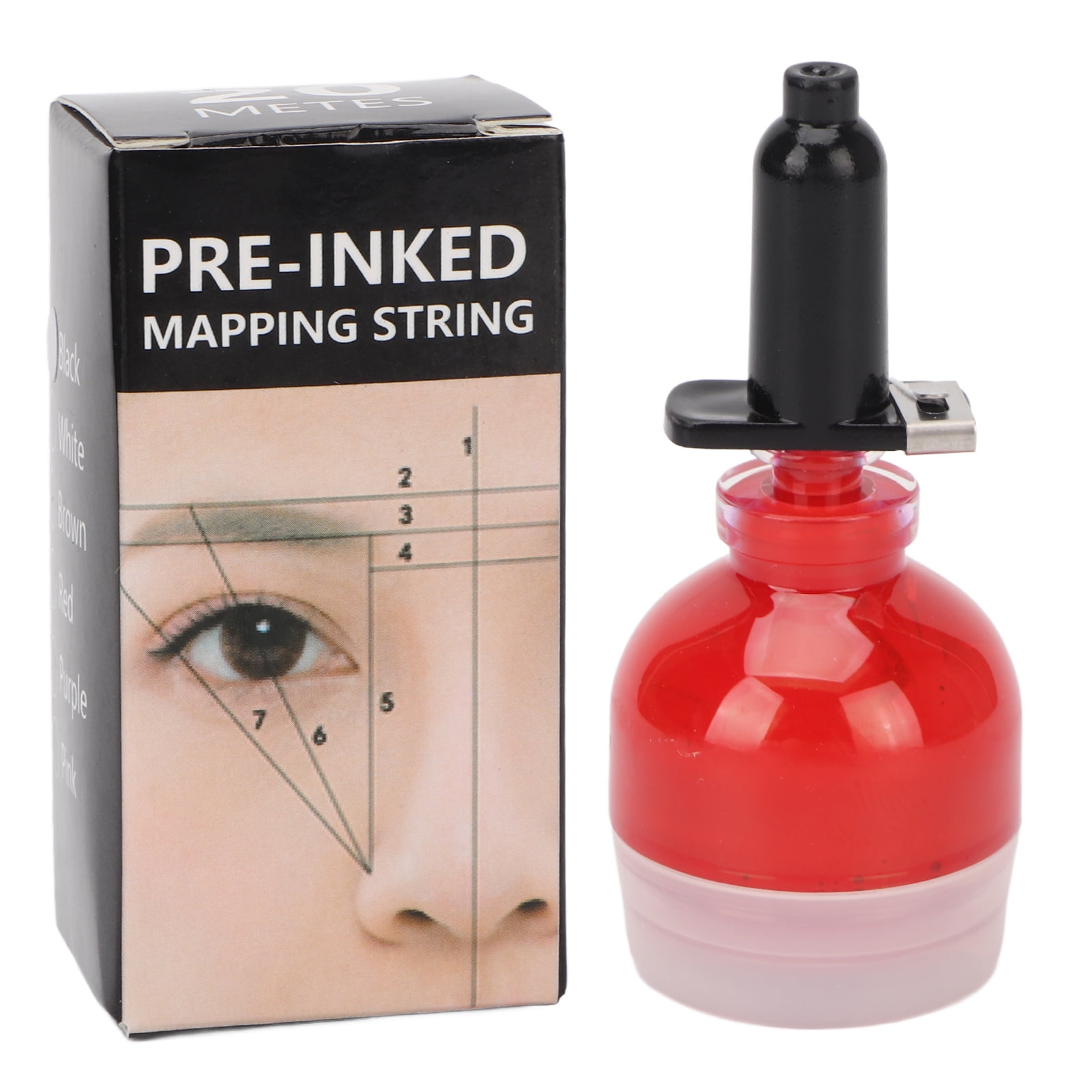 Eyebrow Mapping String Bottle 5ml Liquid 65.6ft Thread Permanent ...