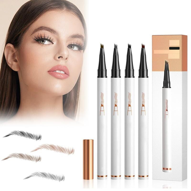 Eyebrow Microblading Pen, 2024 New 3D Waterproof Microblading Eyebrow ...