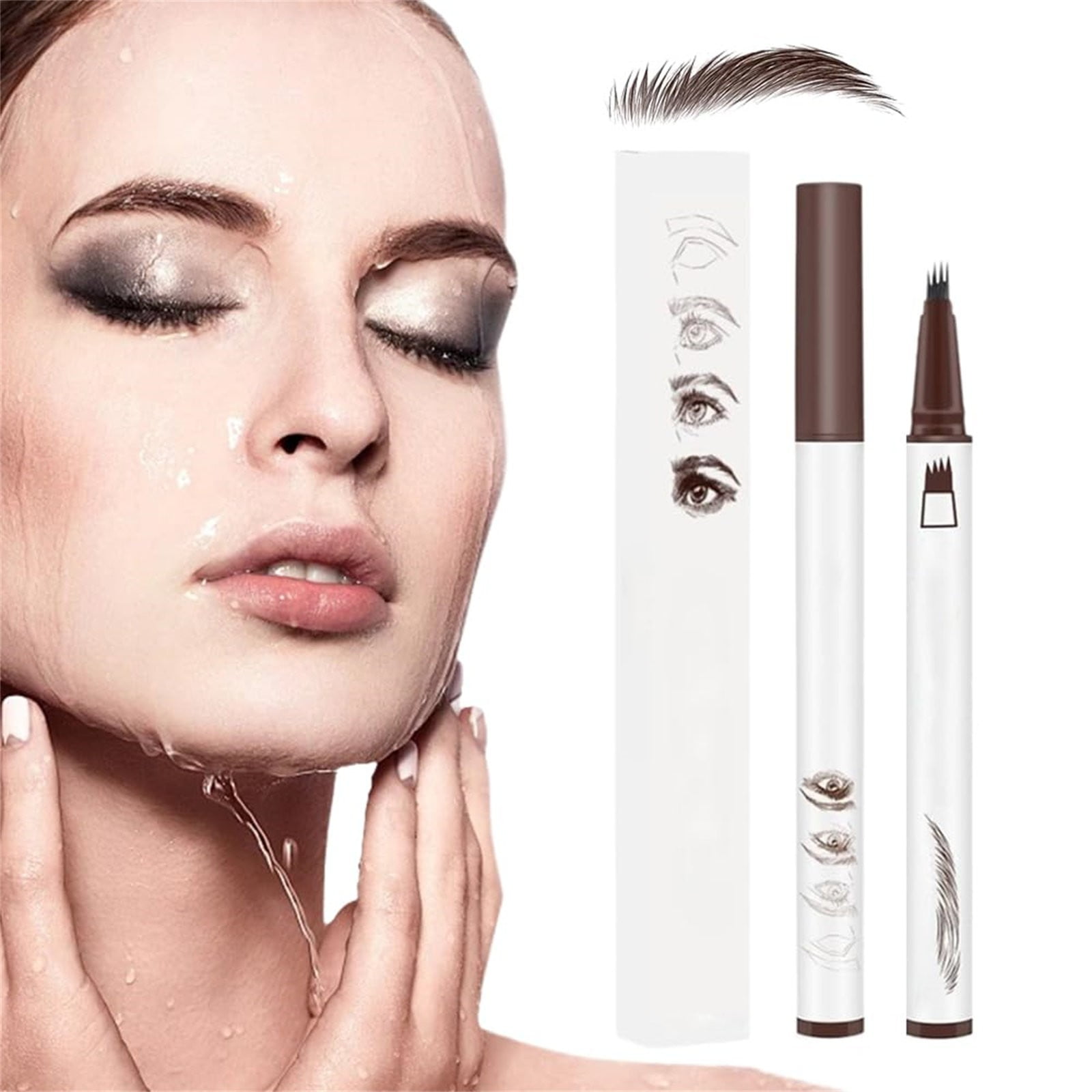 Eyebrow Microblading Pen 2024 New Eyebrow Pencil Contouring Pen 4 ...