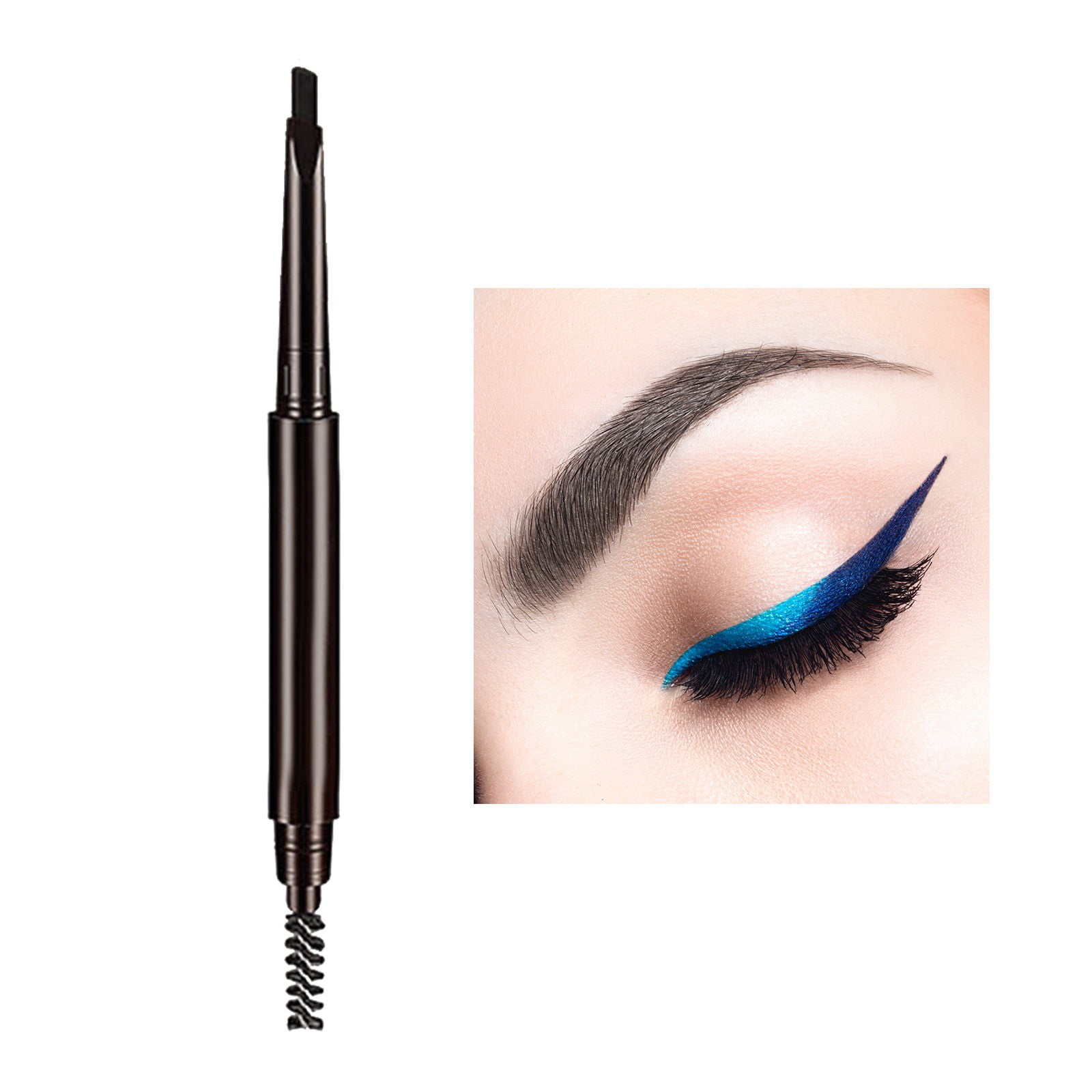Eyebrow Pen Makeup Brow Pencil Stylist Waterproof Ultra Fine Mechanical ...