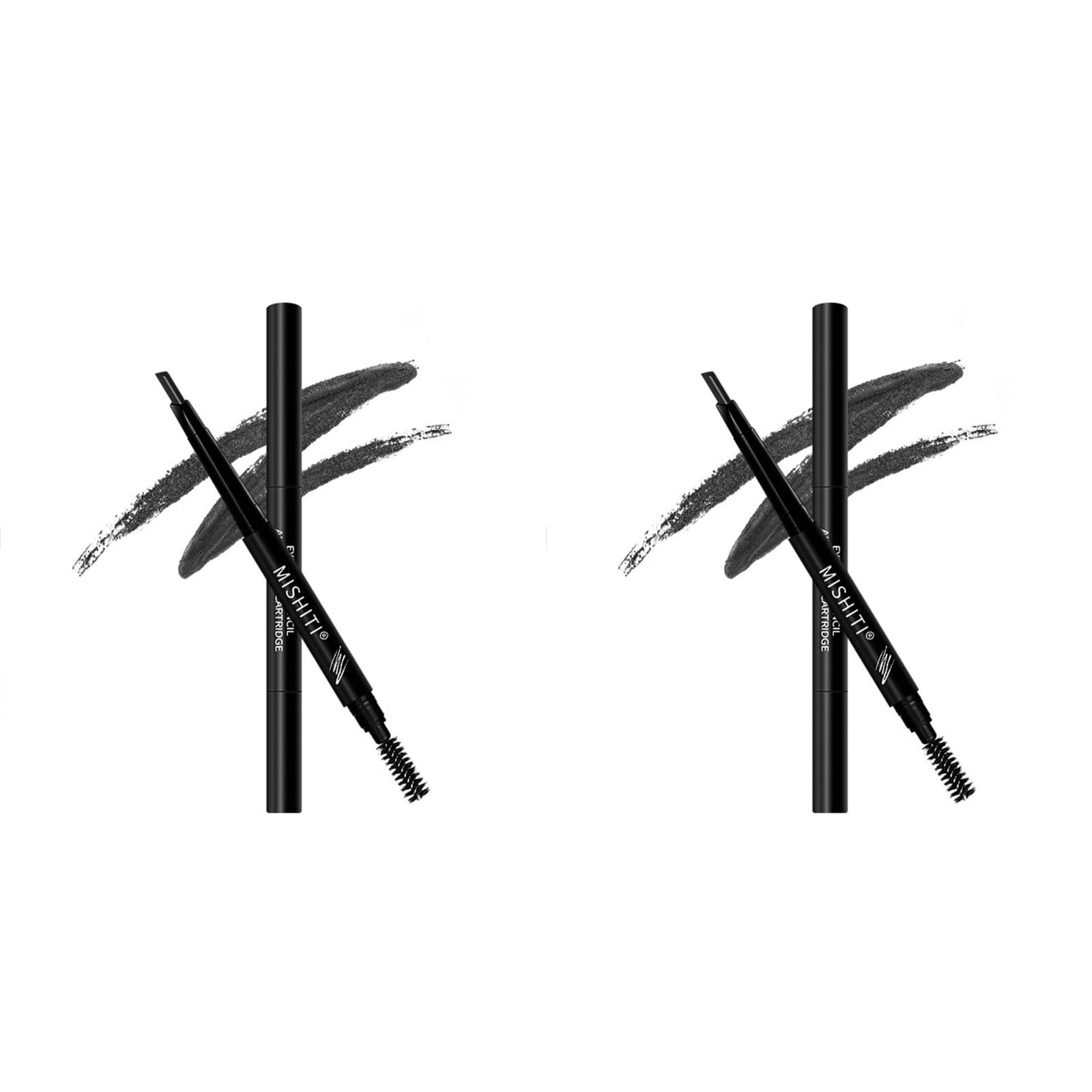 Eyebrow Pencil Automatic Rotation Beginner Eyebrow Brush Long Korean ...