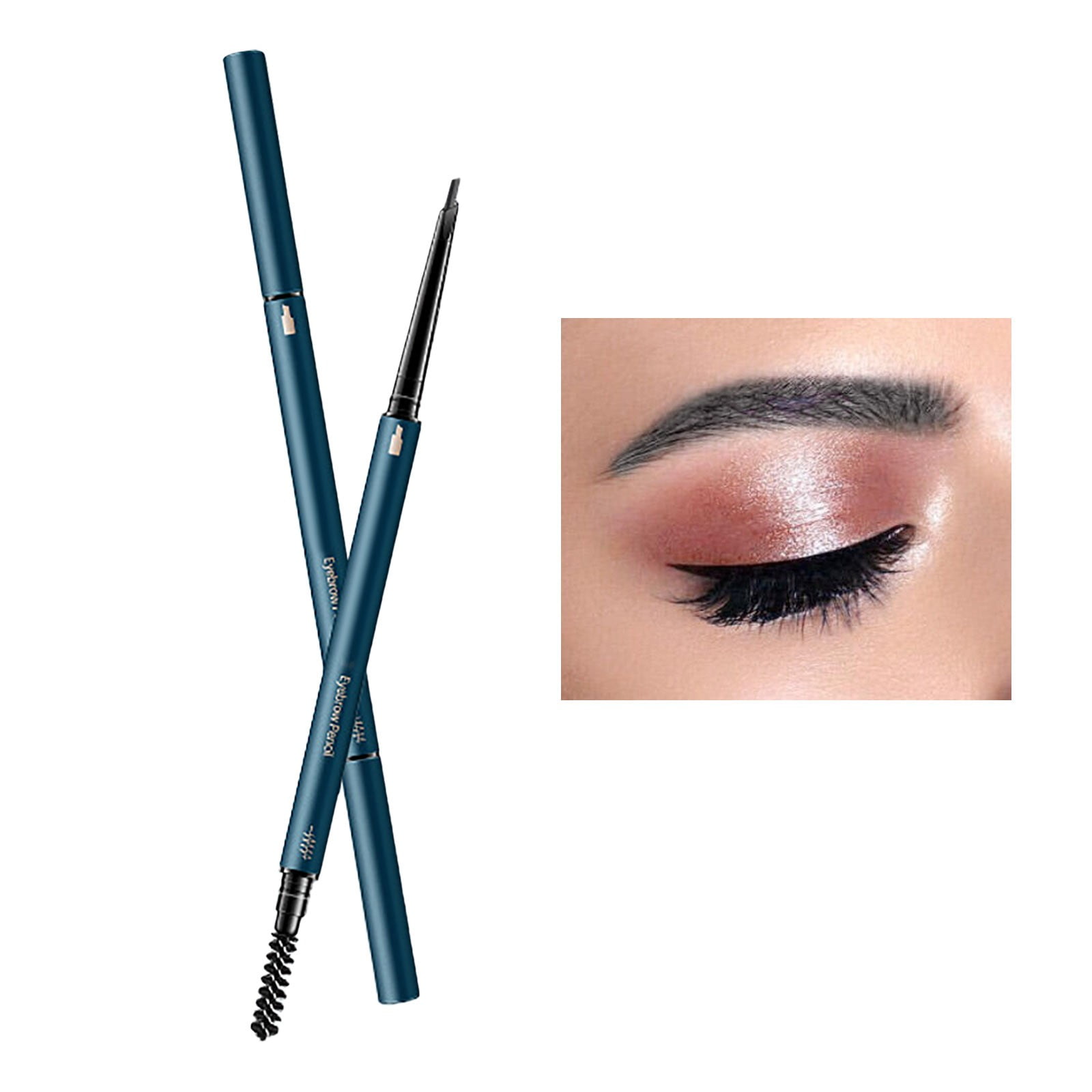 Eyebrow Pencil Long Lasting Not Fading Triangle Tip Natural Color Ended ...