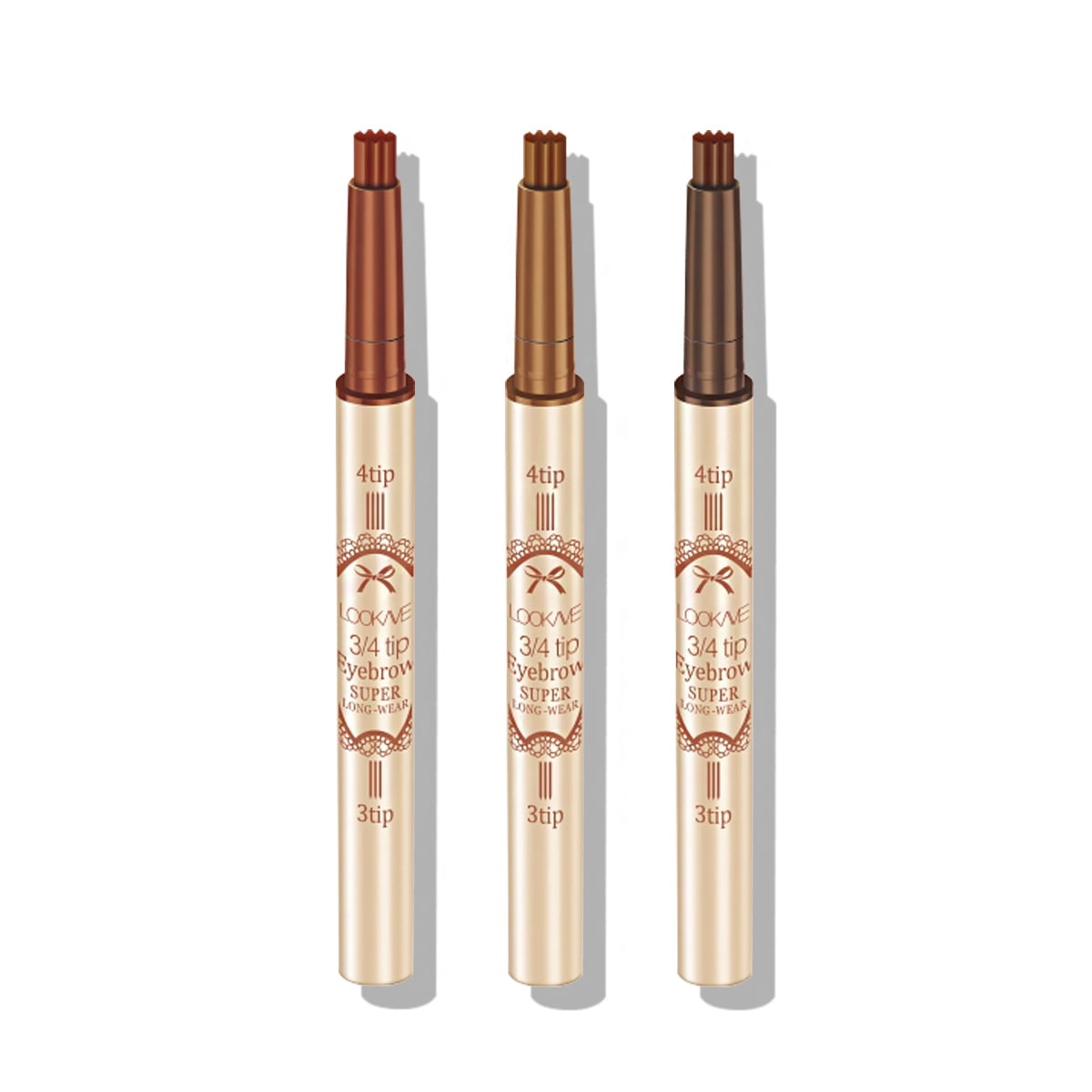 Eyebrow Pencil, Micro-Fork Tip Eyebrow Tattoo Pencil, Eyebrow Pen, Slim ...