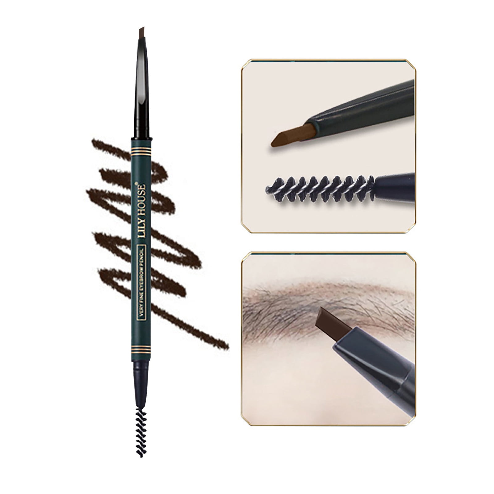 Eyebrow Pencil Taupe Color Tint My 4 Tip Brow Light Extra Fine Eyebrow