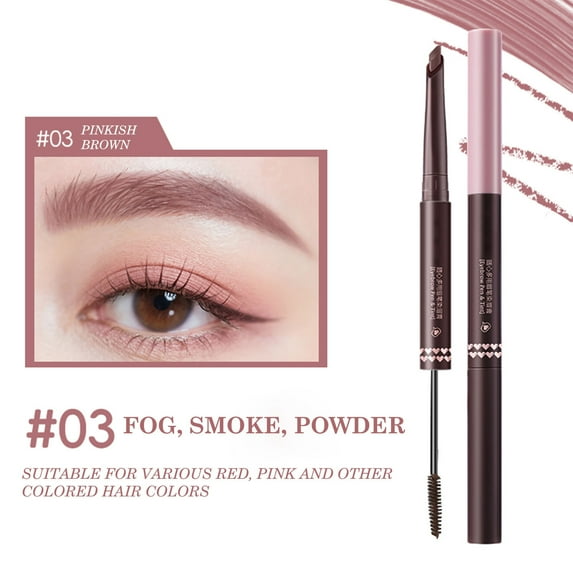 Eyebrow Pencil Waterproof Long-Lasting, Eyebrow Tint Double-Headed 2-in ...