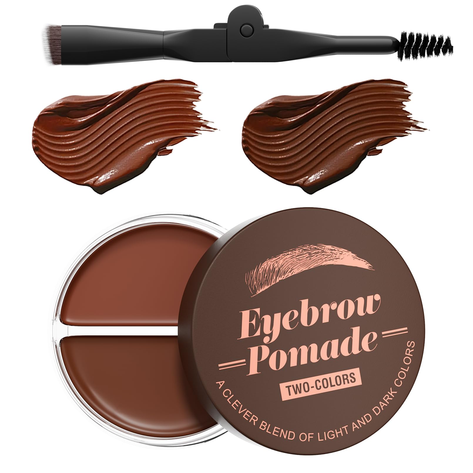 Eyebrow Pomade for Women,Long Lasting Waterproof Eyebrow Kit Makeup ...