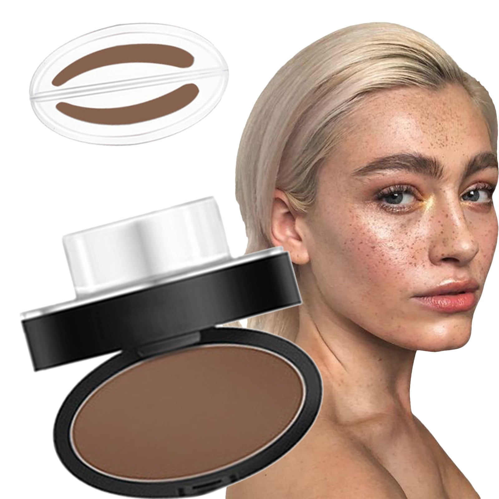 Eyebrow Powder,Waterproof Eyebrow Stamp Powder Seal Nature Eye Brow ...