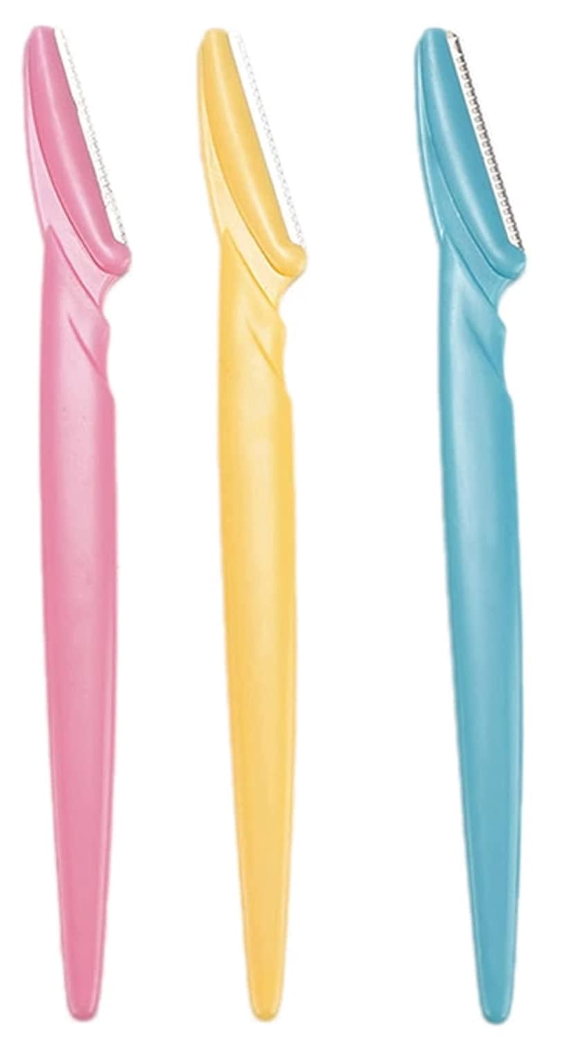 Eyebrow Razor, Exfoliating Tool, (3 pack) Face Body Neck Women's Razor ...