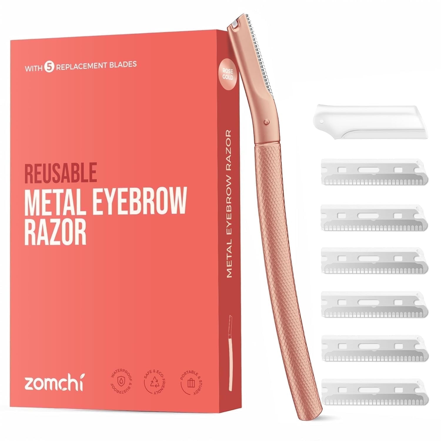 ZOMCHI Eyebrow Razor, Face Dermaplane Razors for Women&Men, Eyebrow ...