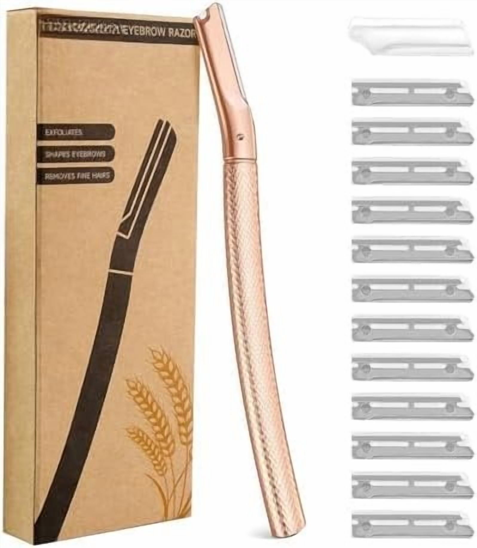 Eyebrow Razor- Razors for Women-Dermaplaning Tool for Exfoliation ...