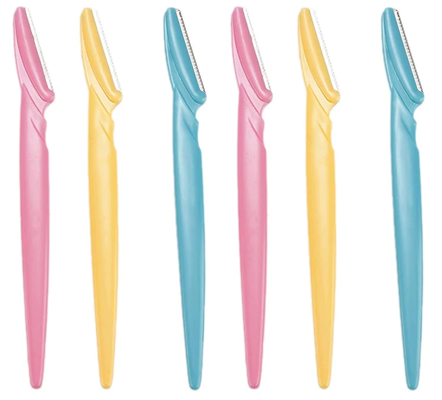 Eyebrow Razor for Women (6 Pack) Face Shaver Exfoliating Tool Women's ...